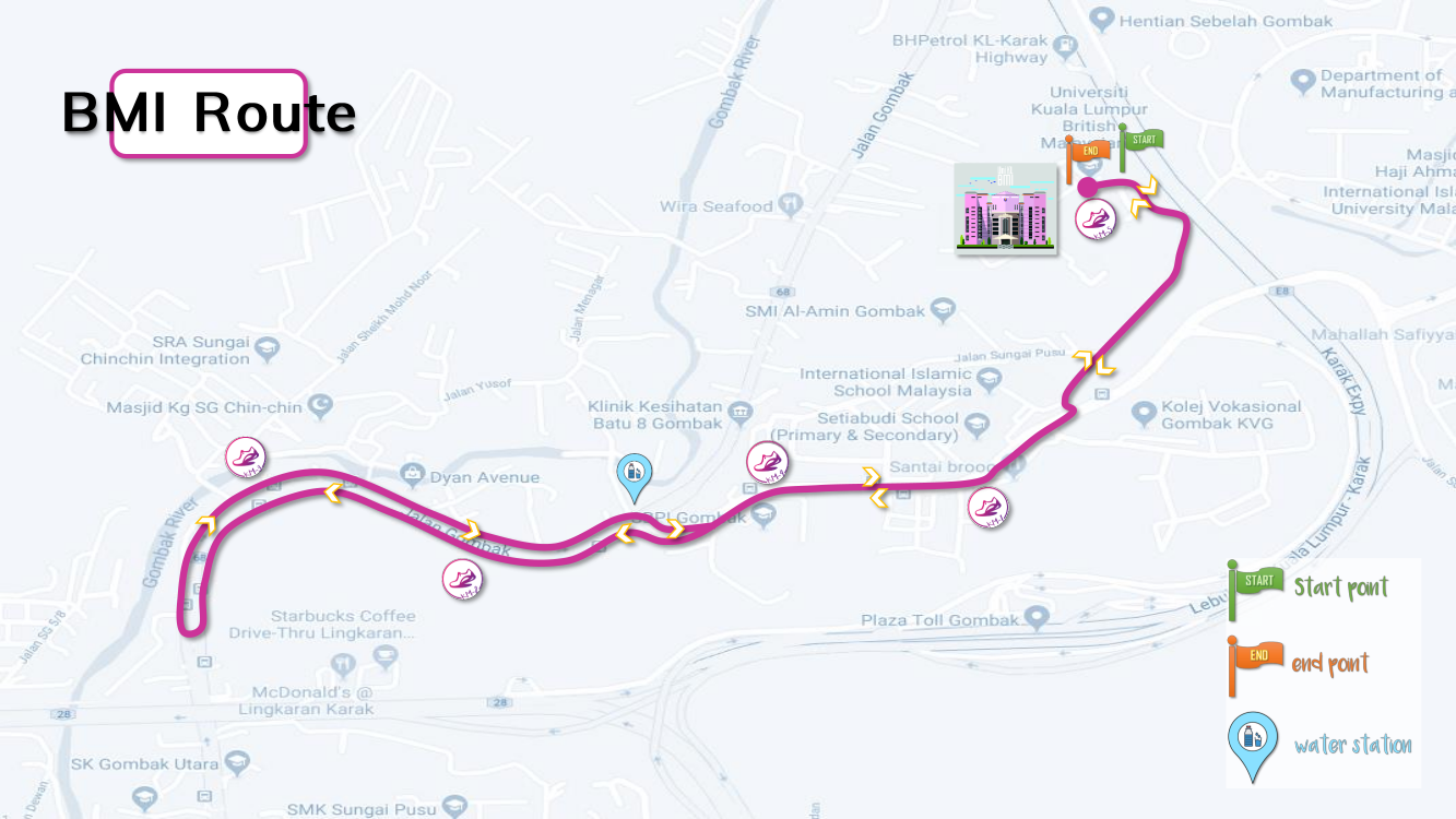 BMI Route | JustRunLah!