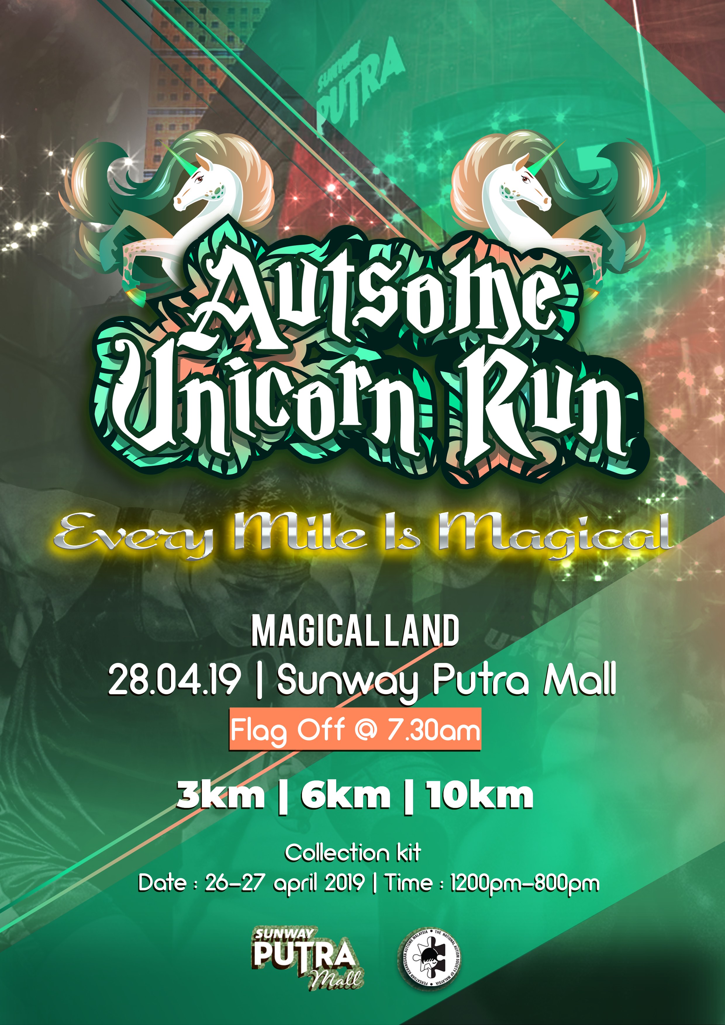 Magical Land-Autsome Unicorn Run 2019 | JustRunLah!