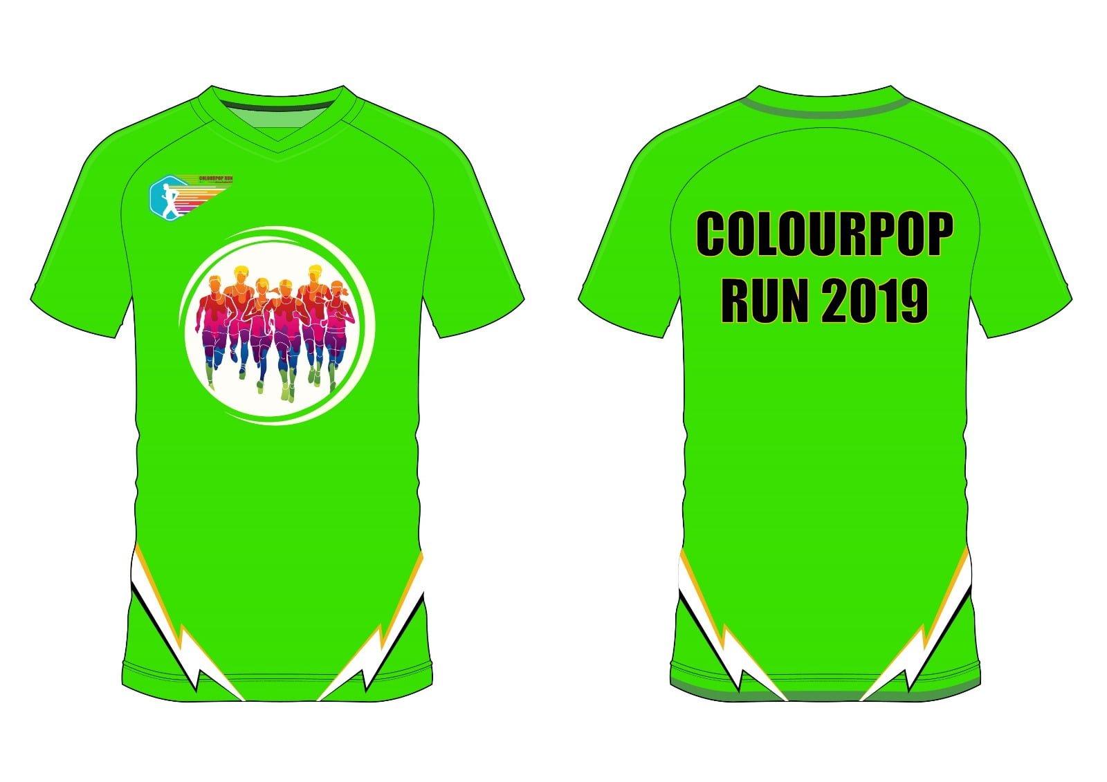 Route Map – Colourpop Run 2019_Green | JustRunLah!