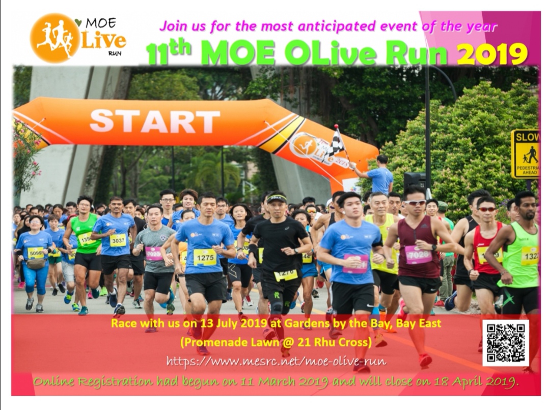 MOE Olive Run 2019 | JustRunLah!