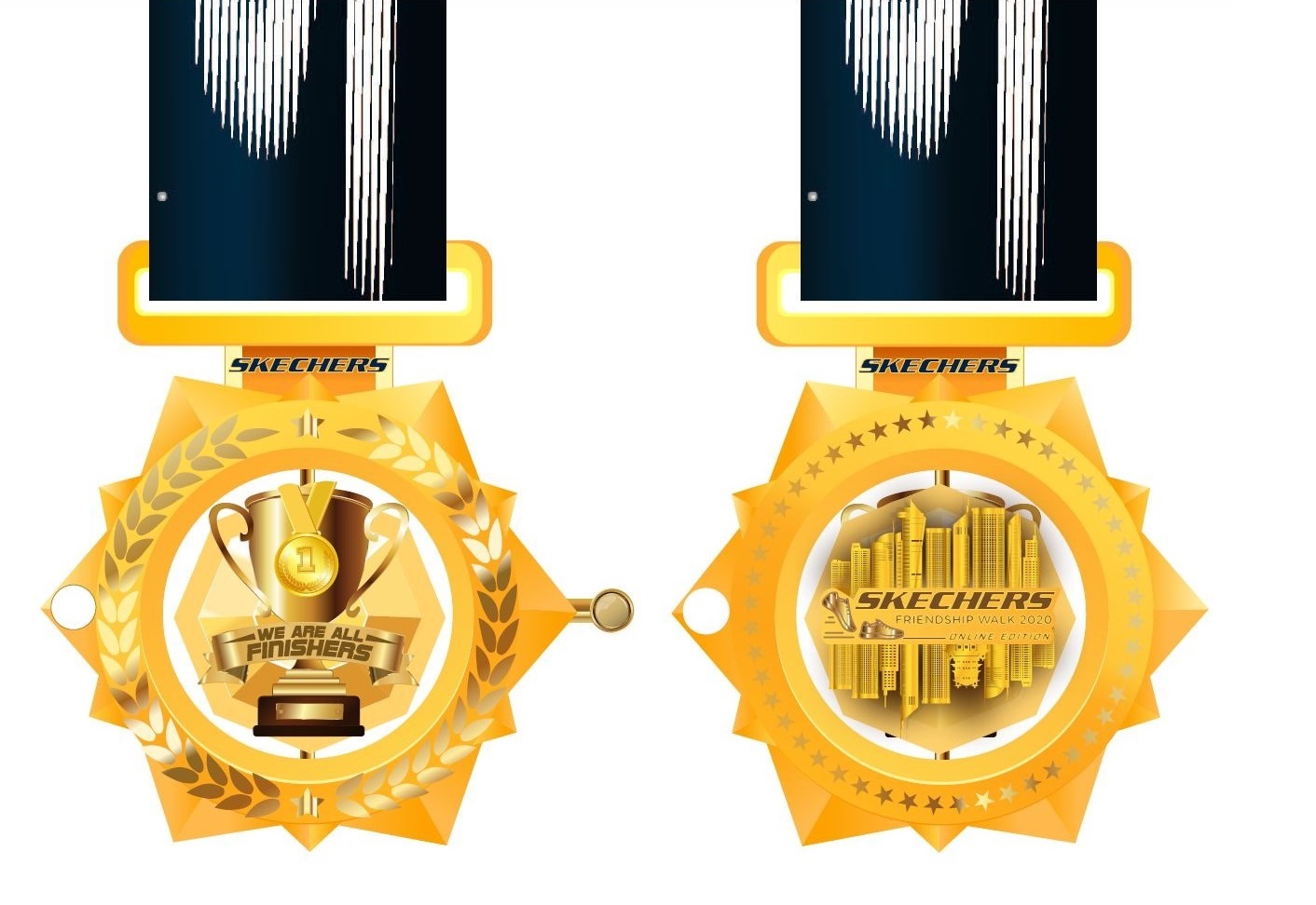 Skechers Friendship Walk 2020 Online Edition – Finisher Medal (1) | JustRunLah!