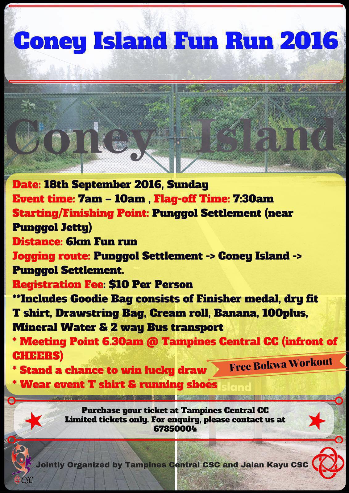 Coney Island Fun Run 2016 | JustRunLah!