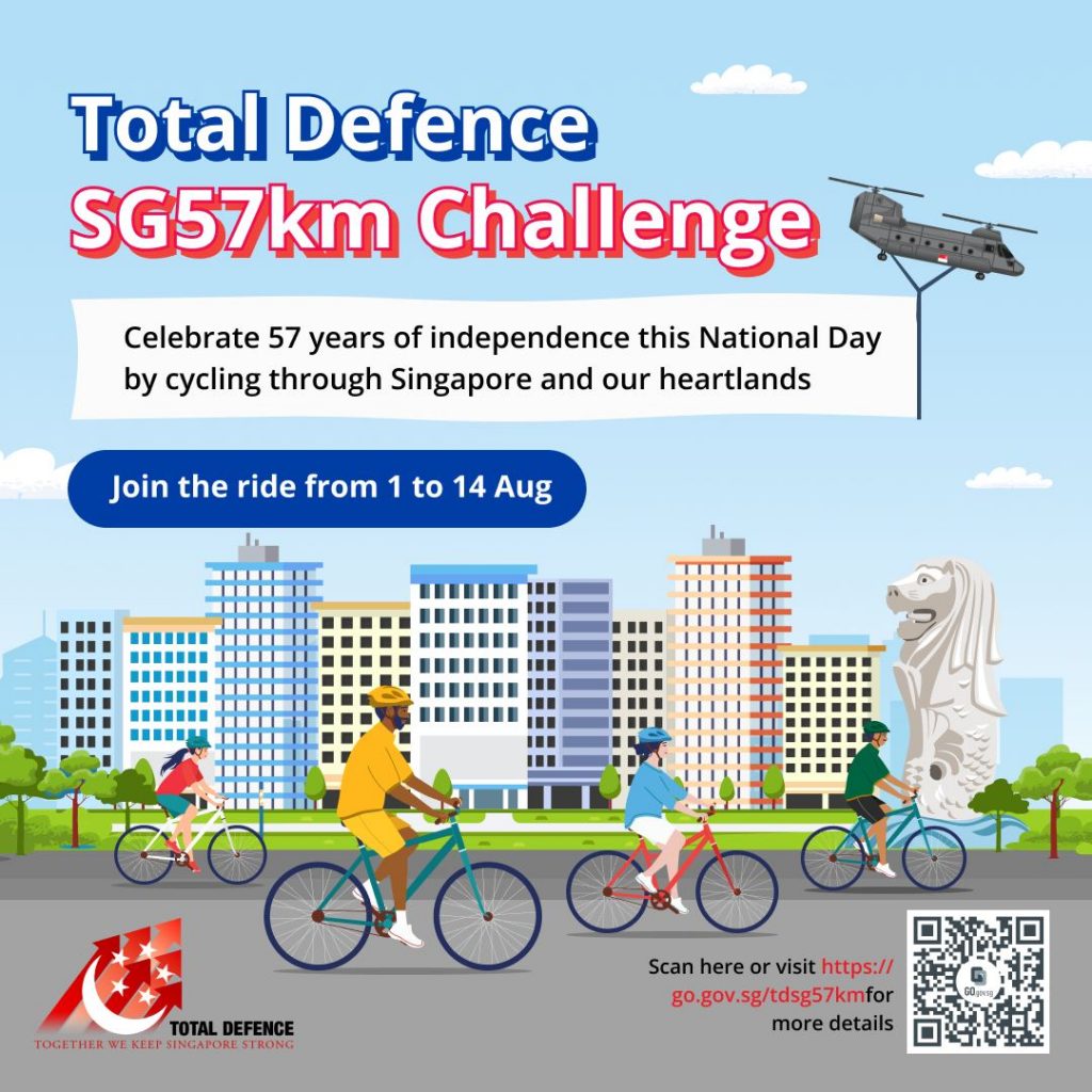 Total Defence SG57km Challenge 2022 | JustRunLah!